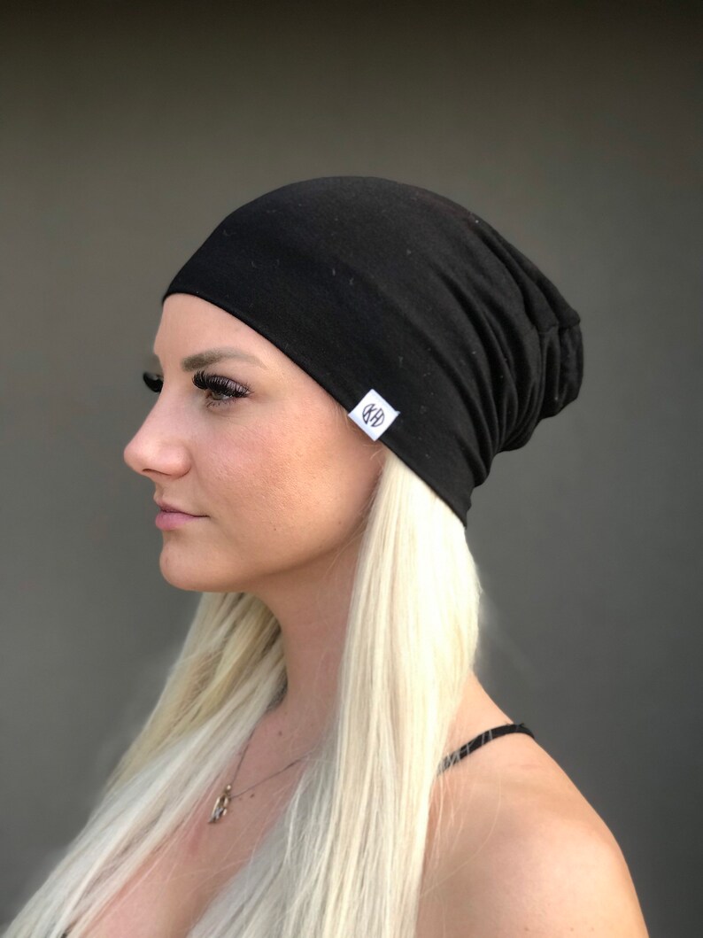 Black Adult Beanie/ Unisex Beanie/ Hat for Men/ Hat for Woman/ | Etsy