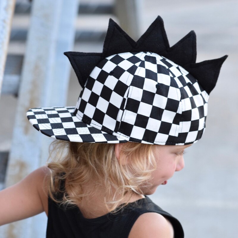 Checkered Hat - Etsy