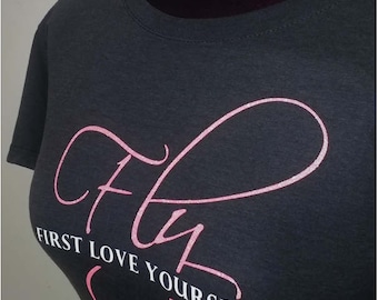 Fly First Love Yourself Svg - Etsy