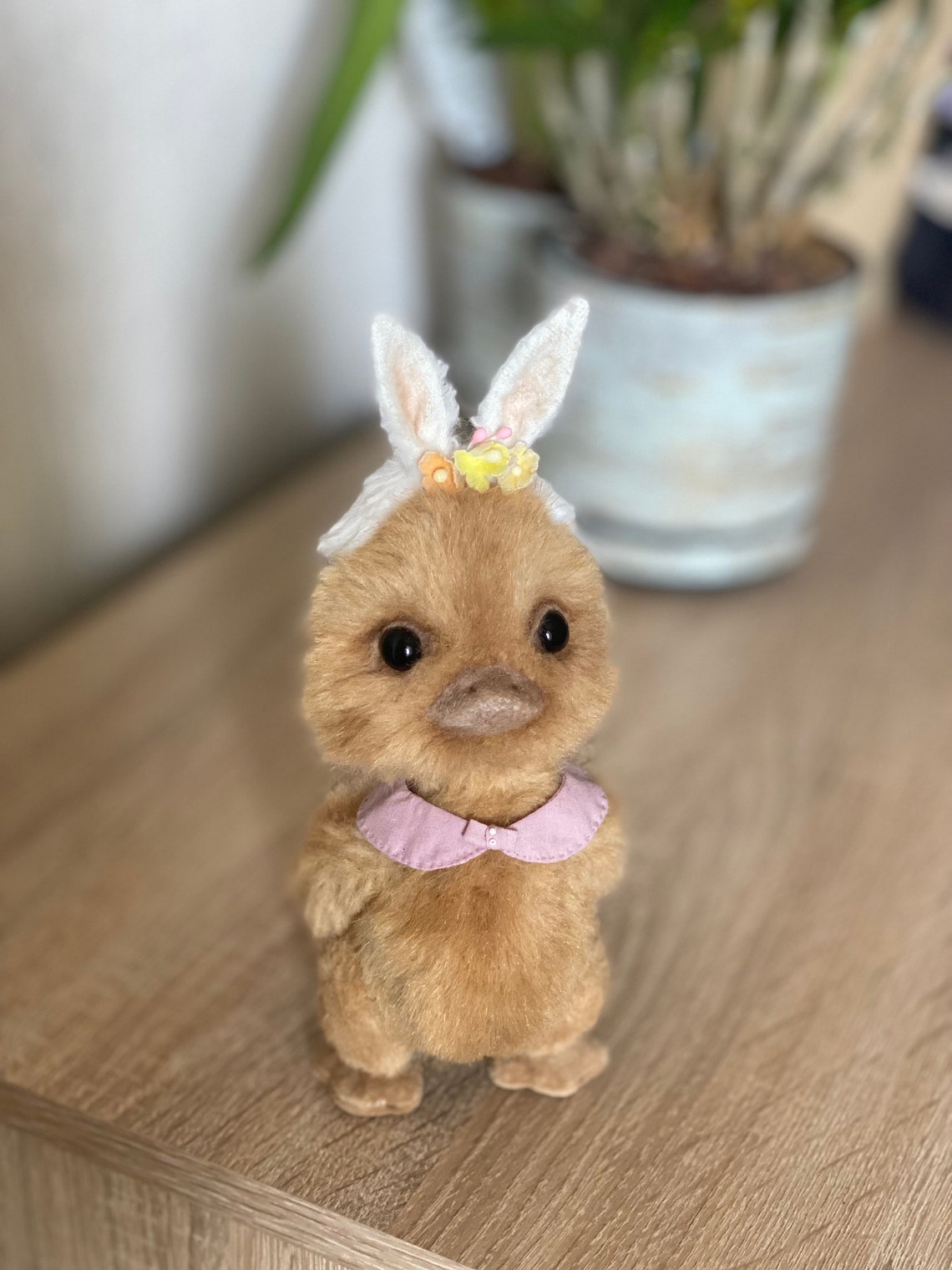 Duck Plush Size 6.3inces Yellow Duck Teddy Steiff Duckling Artist Teddy ...