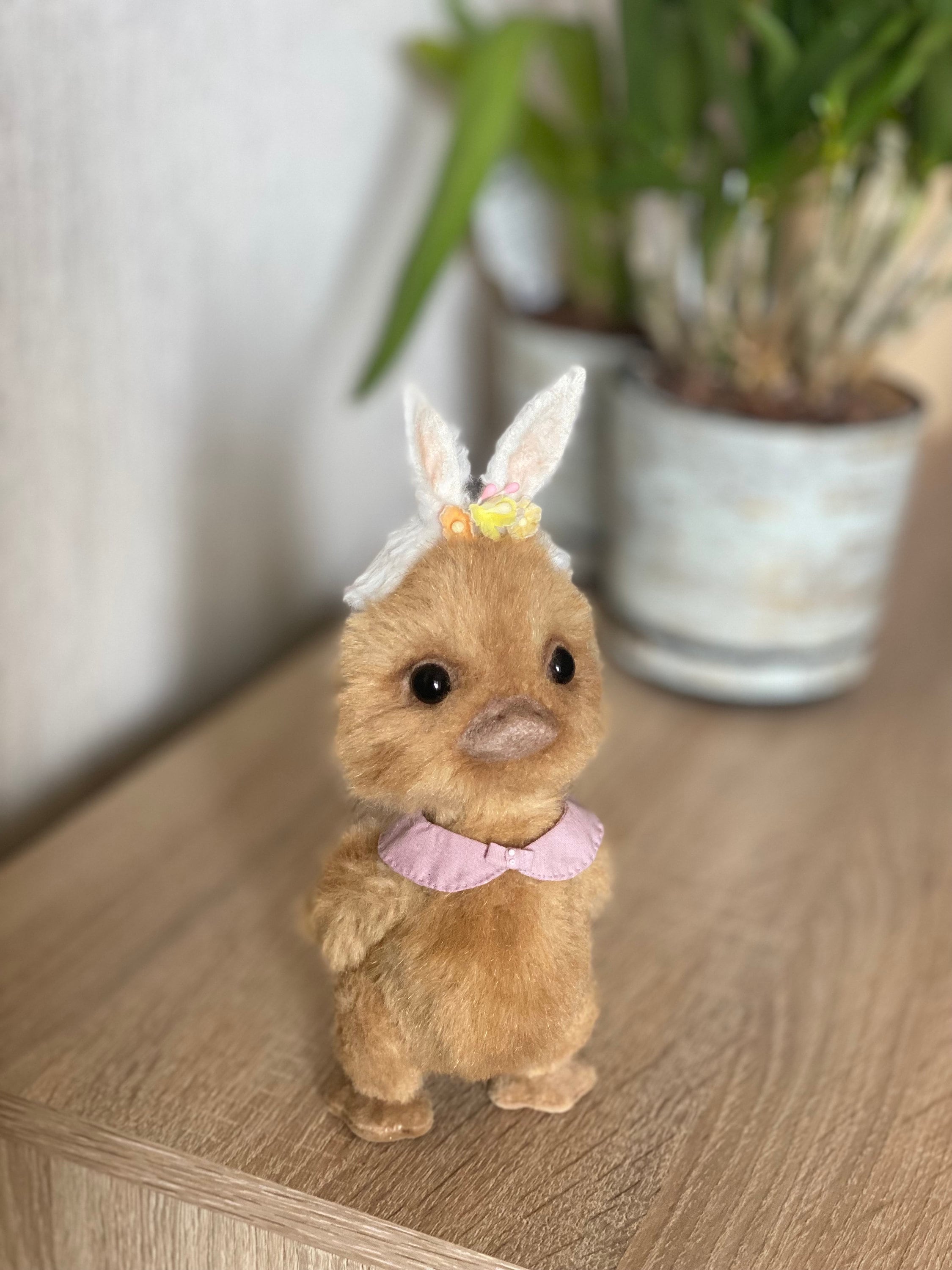 Duck Plush Size 6.3inces Yellow Duck Teddy Steiff Duckling Artist Teddy ...