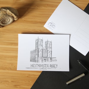 Westminster Abbey, London Postcard - Etsy