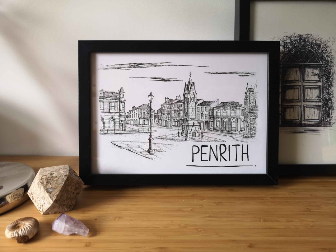 Penrith Skyline Art Print - Etsy