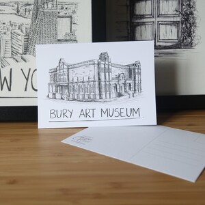 Bury Art Museum Postcard - Etsy