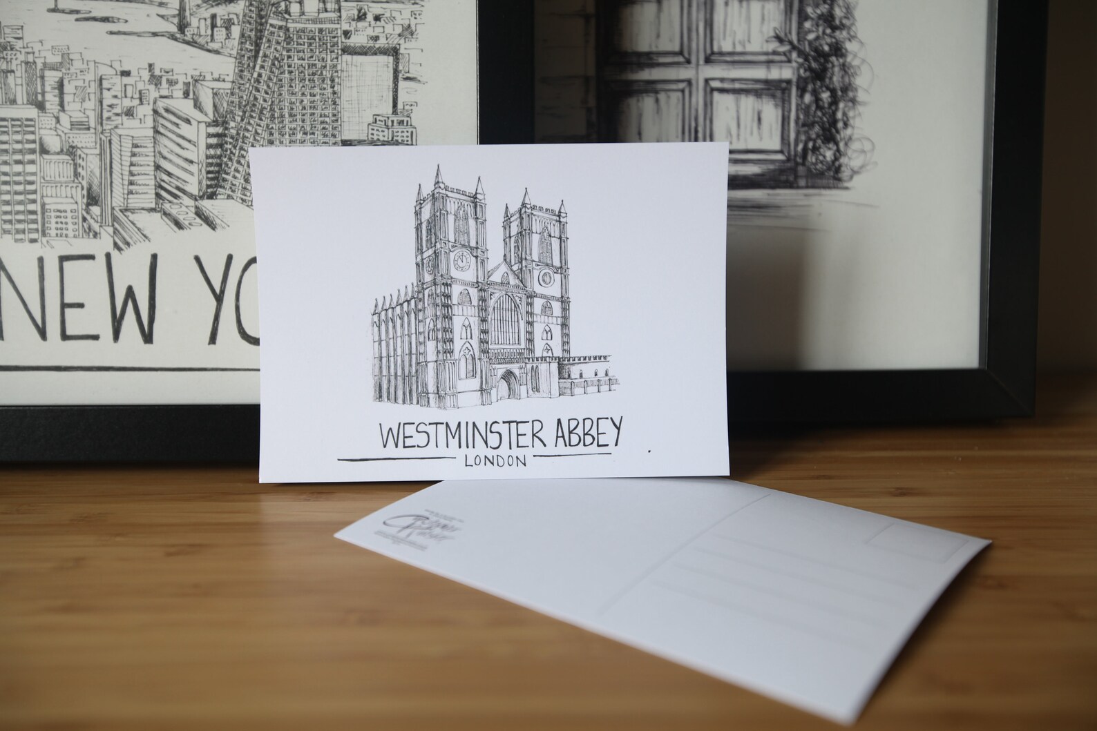 Westminster Abbey London Postcard | Etsy