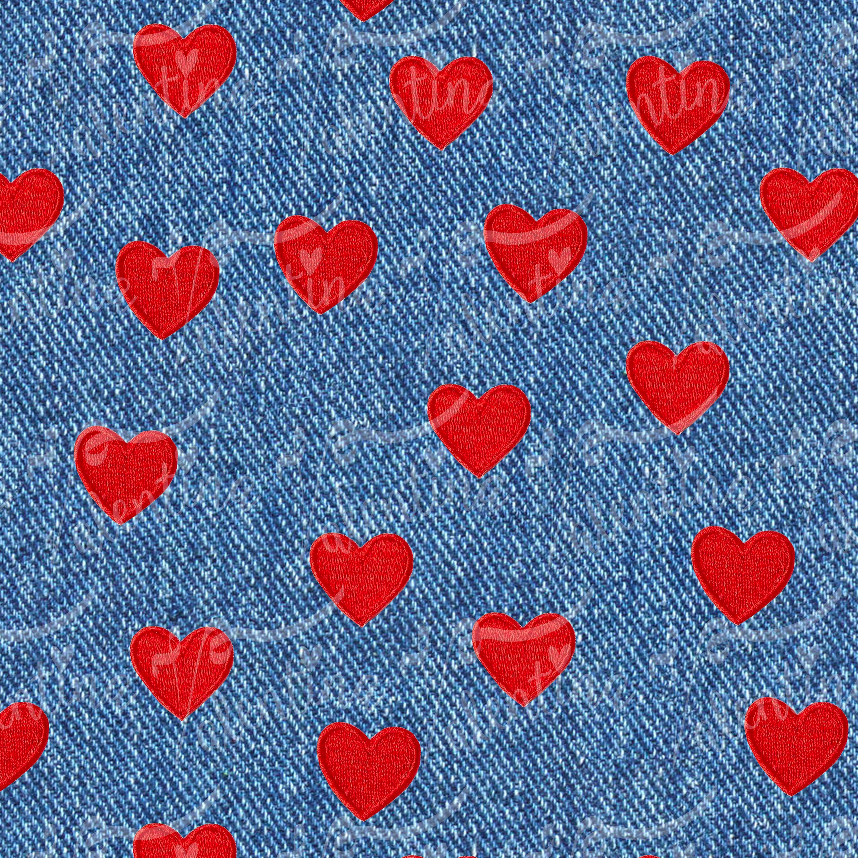 Denim Fabric Texture Digital Seamless Pattern Blue Jeans Background ...