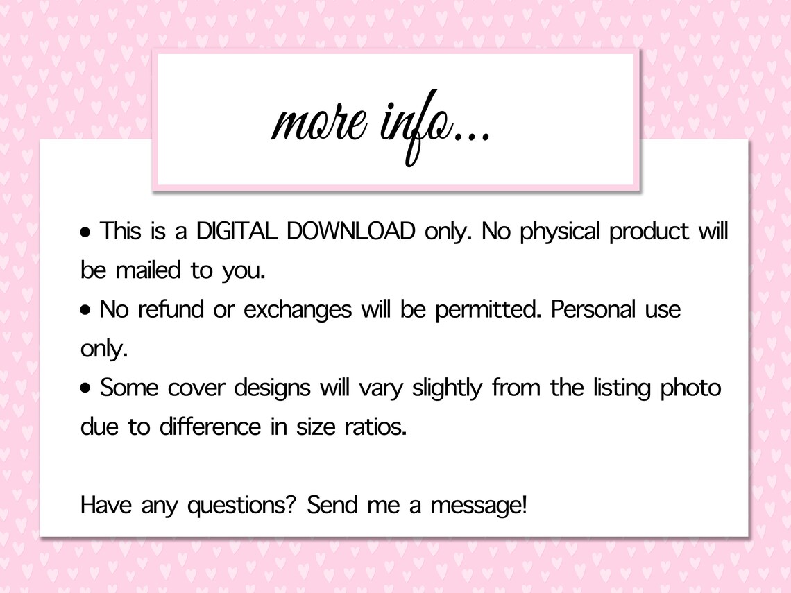 Planner Cover Page, Printable Planner, Binder Cover Printable, Planner ...