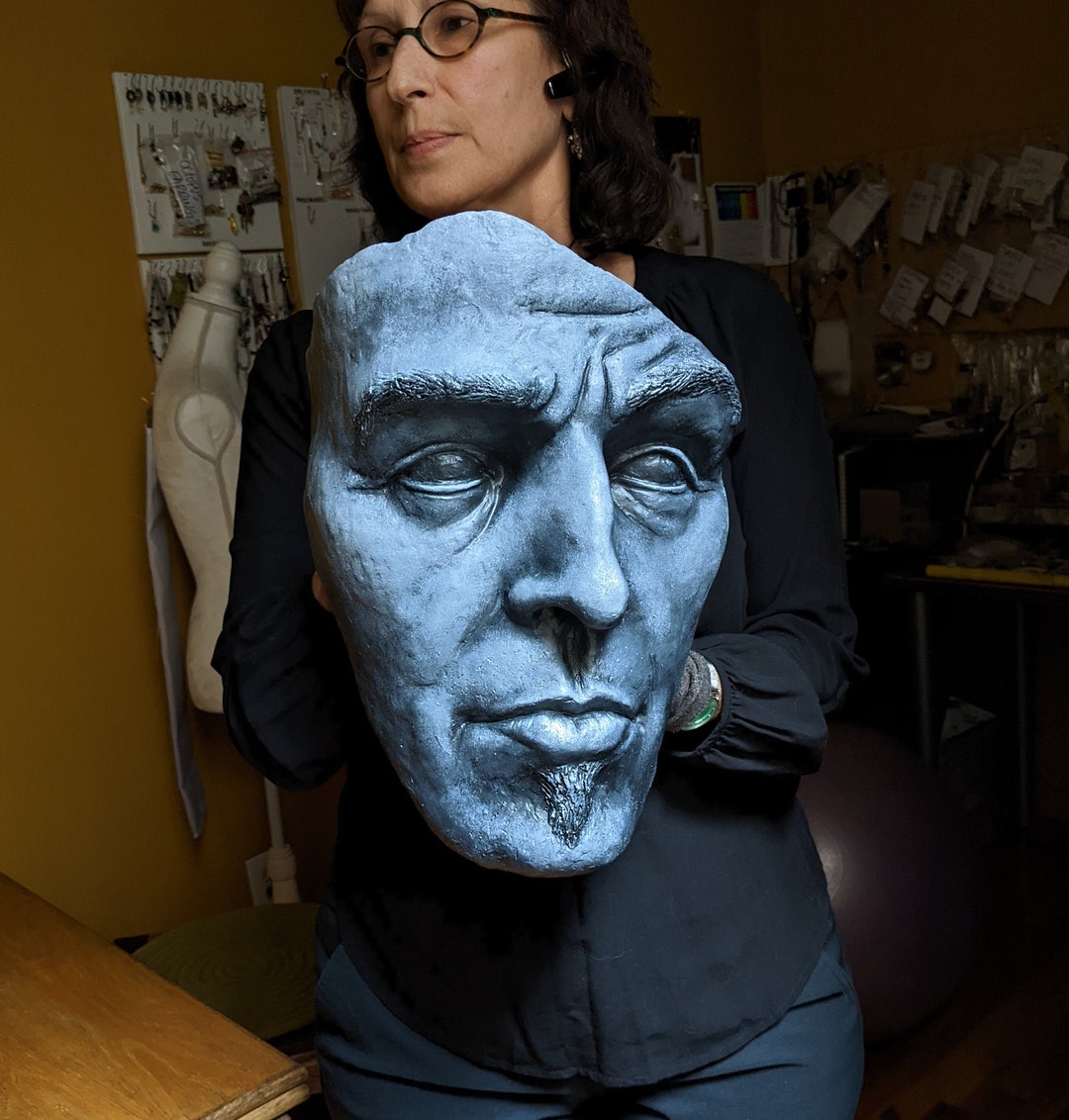 Bruce Springsteen Sculpture, the Boss, Celebrity Wall Art, Rock and ...