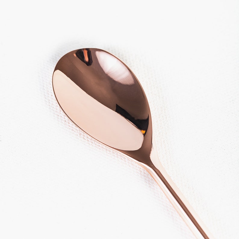 Copper Barspoon Aero Straight Handled Cocktail Spoon - Etsy