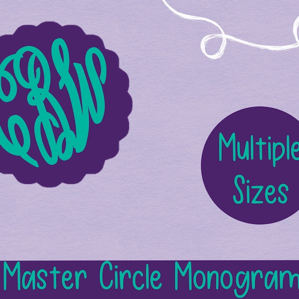 Master Circle Font - Etsy