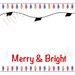Merry & Bright Handprint Template - Etsy