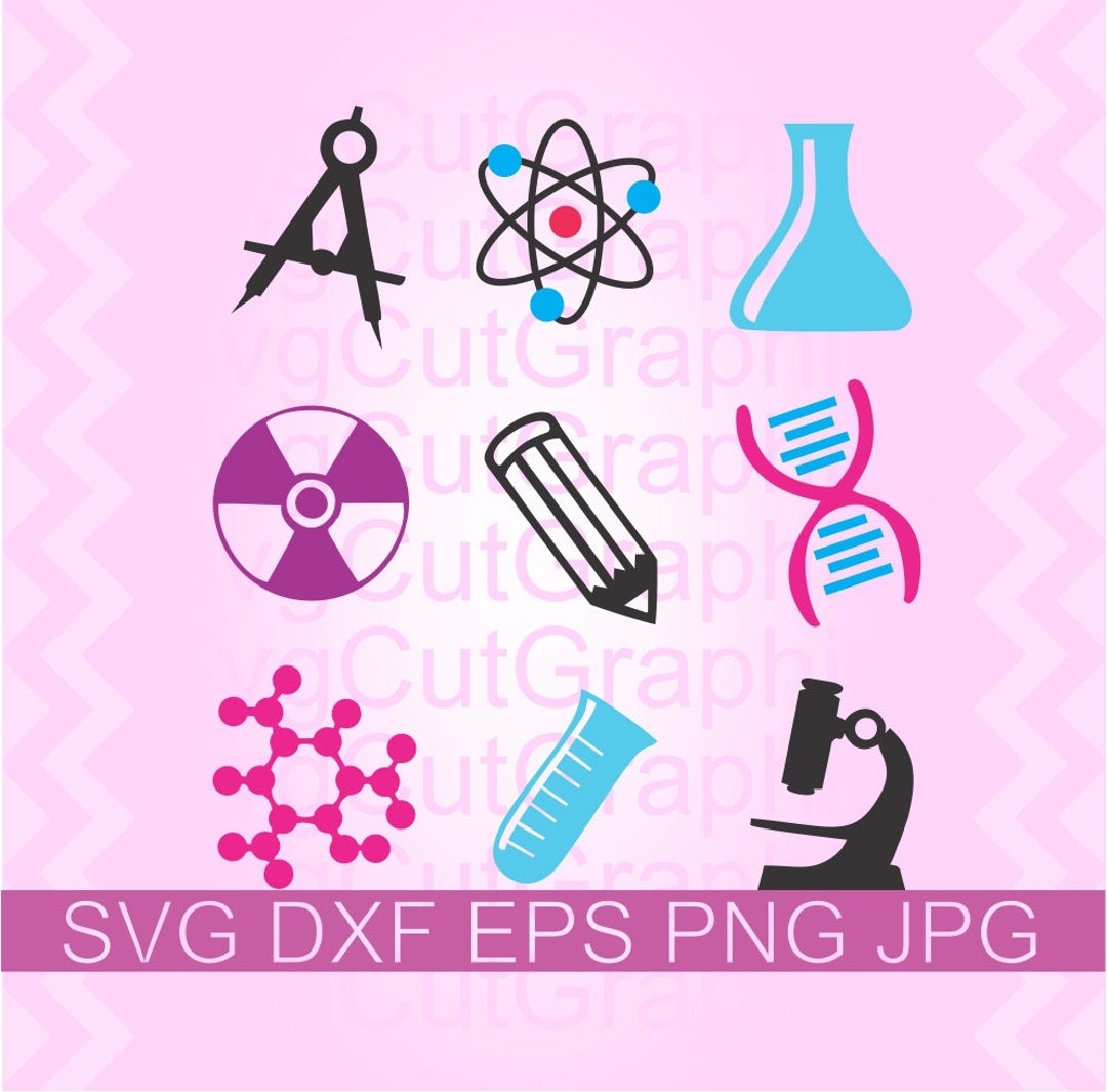 Science Svg File, SVG Cut File, Vinyl Decal Cut File, Svg Science ...