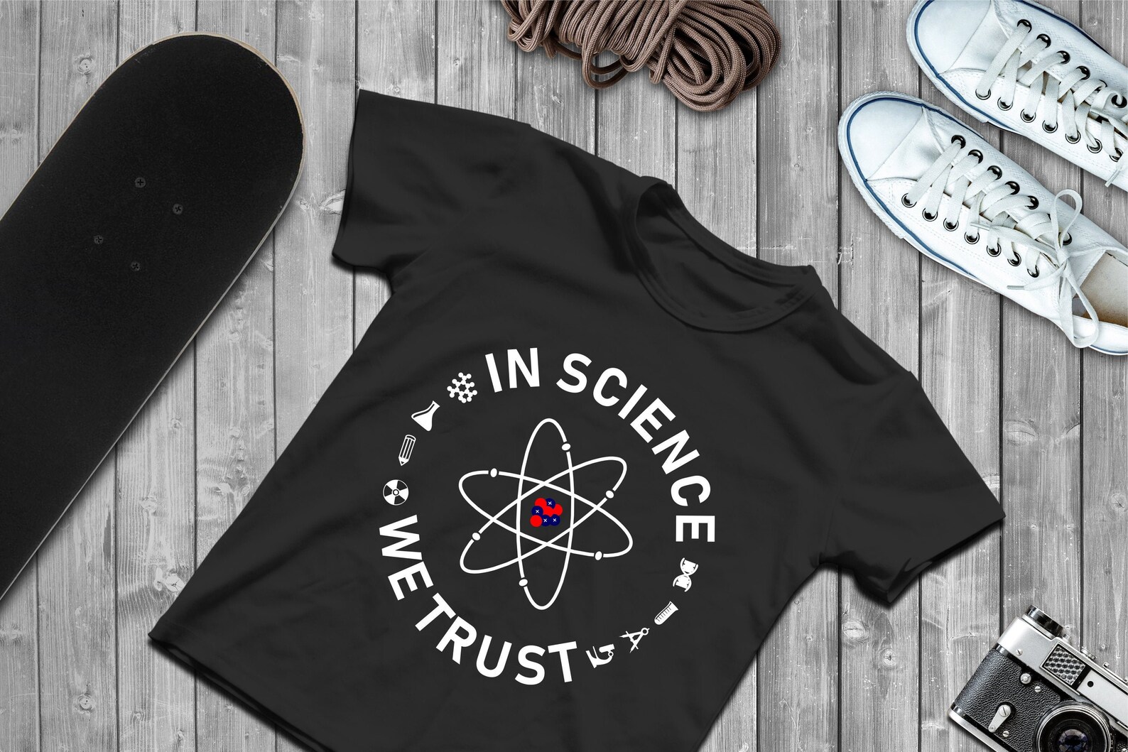 In Science We Trust SVG File Svg Science T Shirt Quote SVG - Etsy
