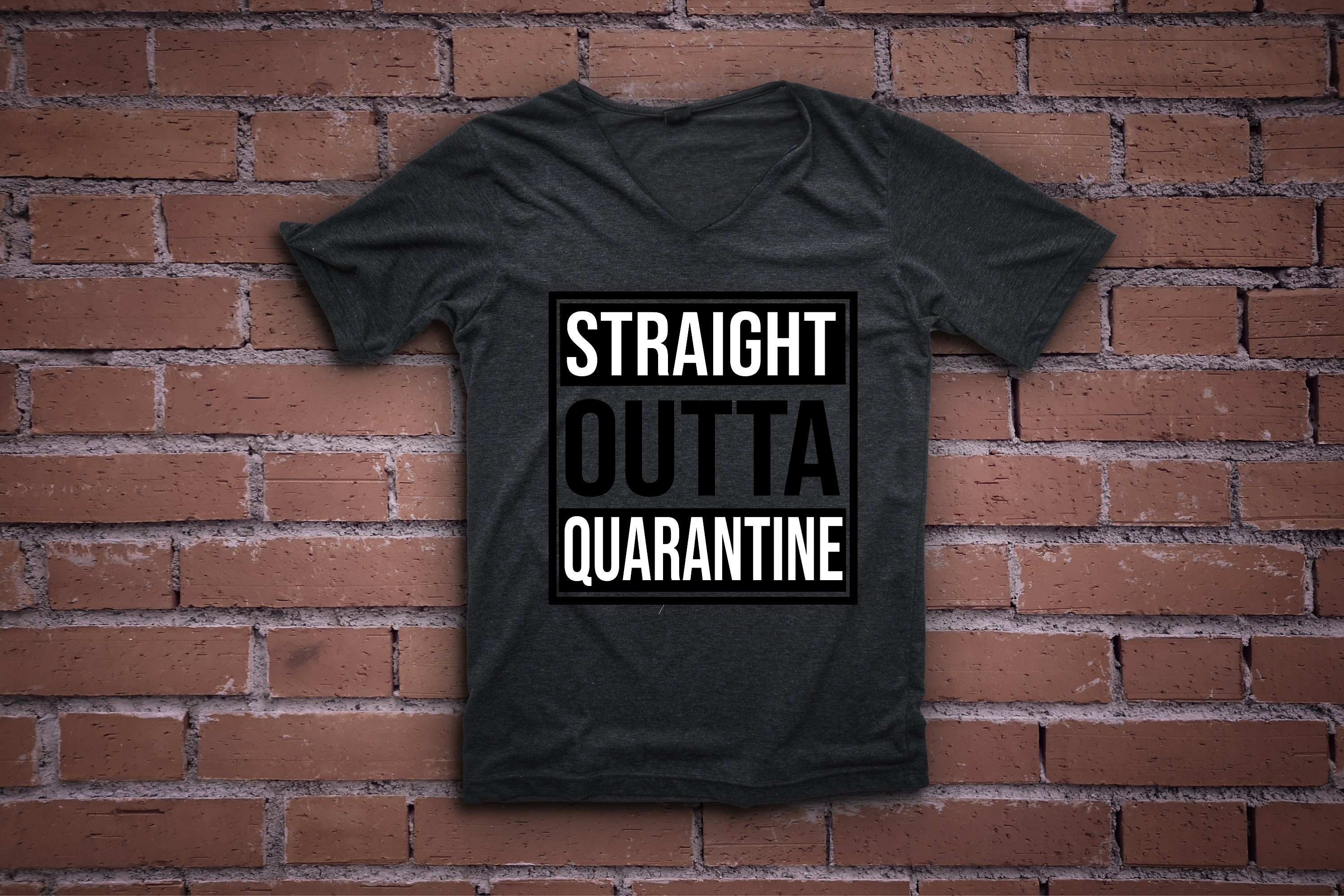Straight Outta Quarantine Svg Dxf Pdf Png Files For Etsy