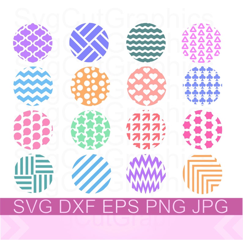 Keychain Svg Round Pattern SVG File, Cricut Svg Keyring, Keyring ...