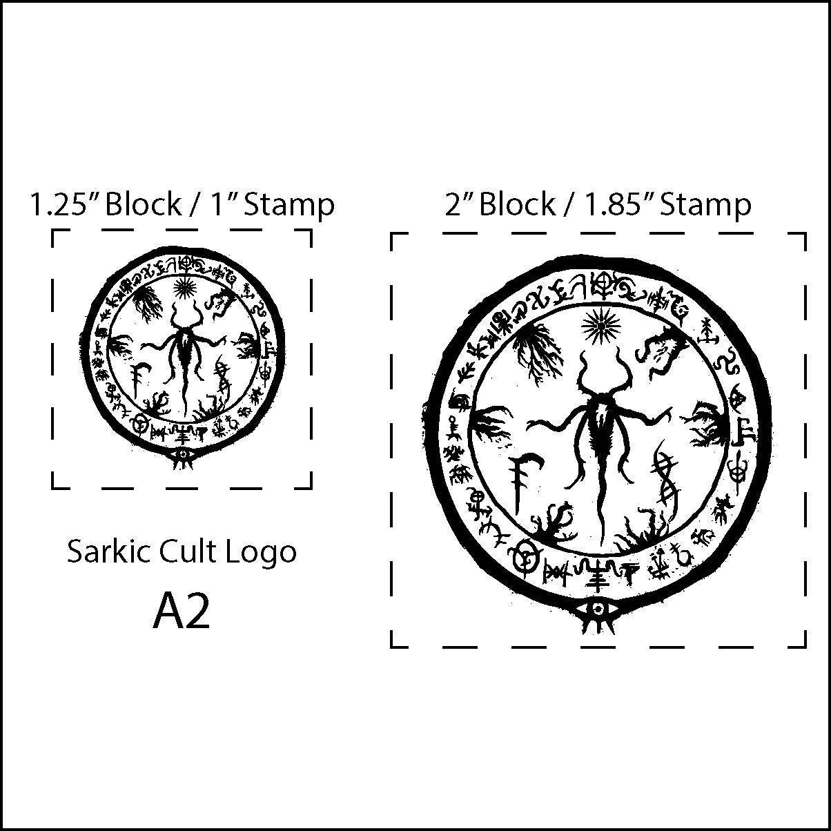 Sarkic Cult Stamp - Etsy