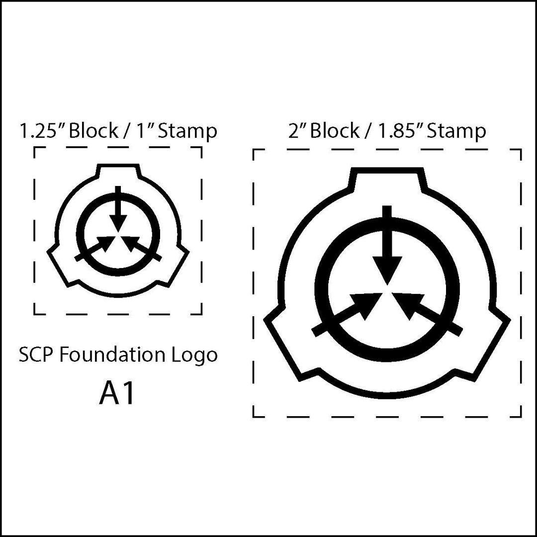 SCP Foundation Logo - Etsy