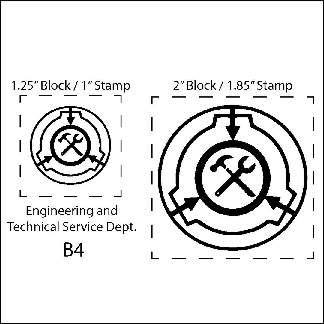 Engineering and Technical Service Department Stamp - Etsy