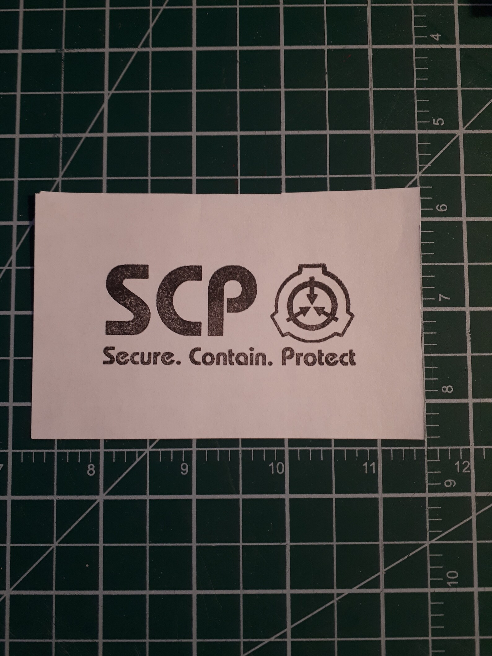 SCP Foundation Logo Text - Etsy