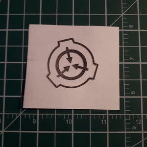 SCP Foundation Logo - Etsy