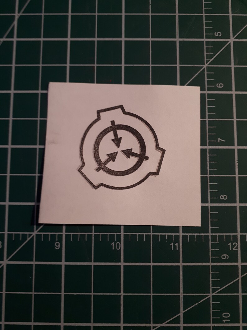 SCP Foundation Logo - Etsy
