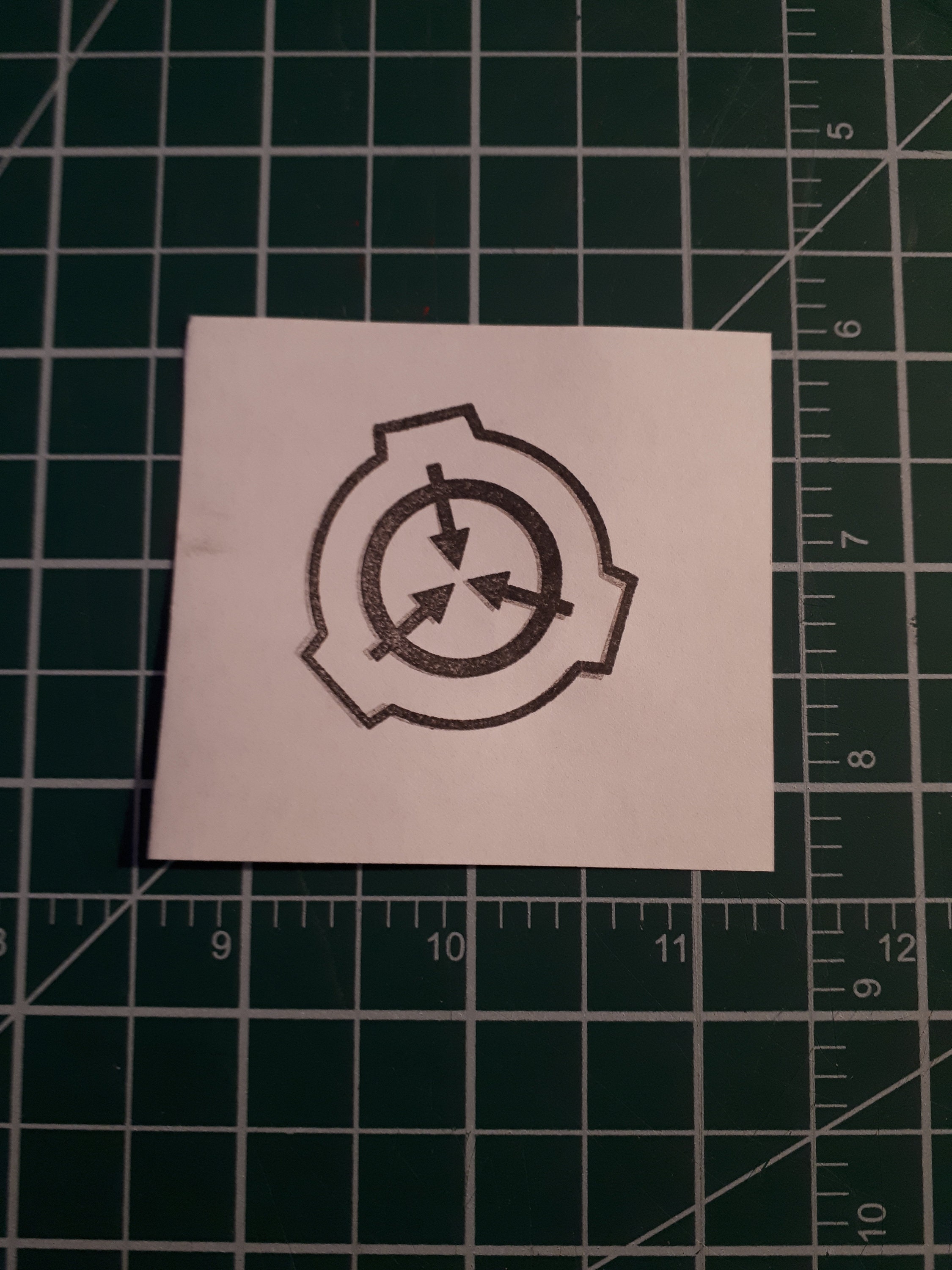 SCP Foundation Logo - Etsy