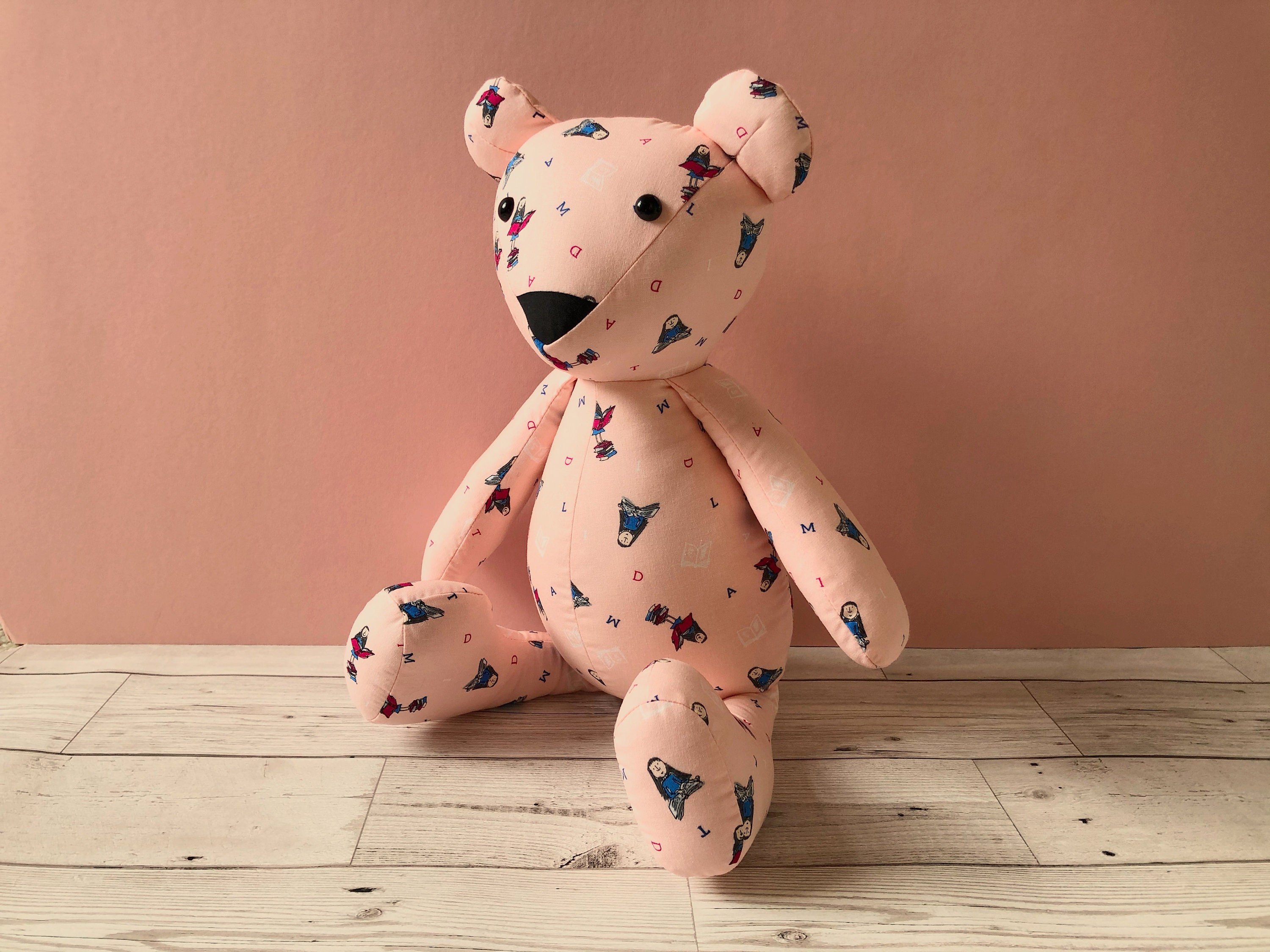 Roald Dahl Matilda Teddy Bear Handmade Heirloom Toy Baby - Etsy UK