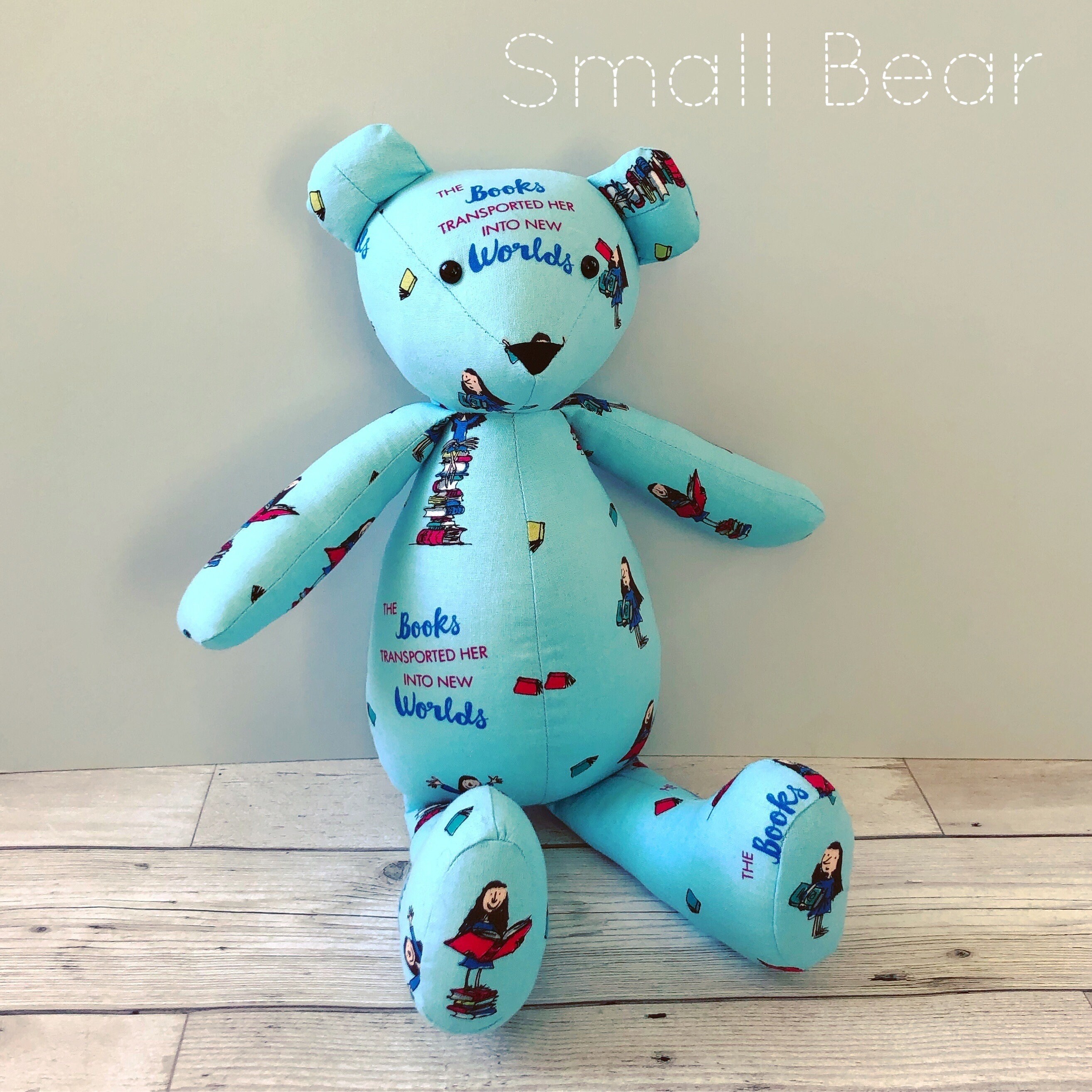 Roald Dahl Matilda Teddy Bear Handmade Heirloom Toy Baby - Etsy UK