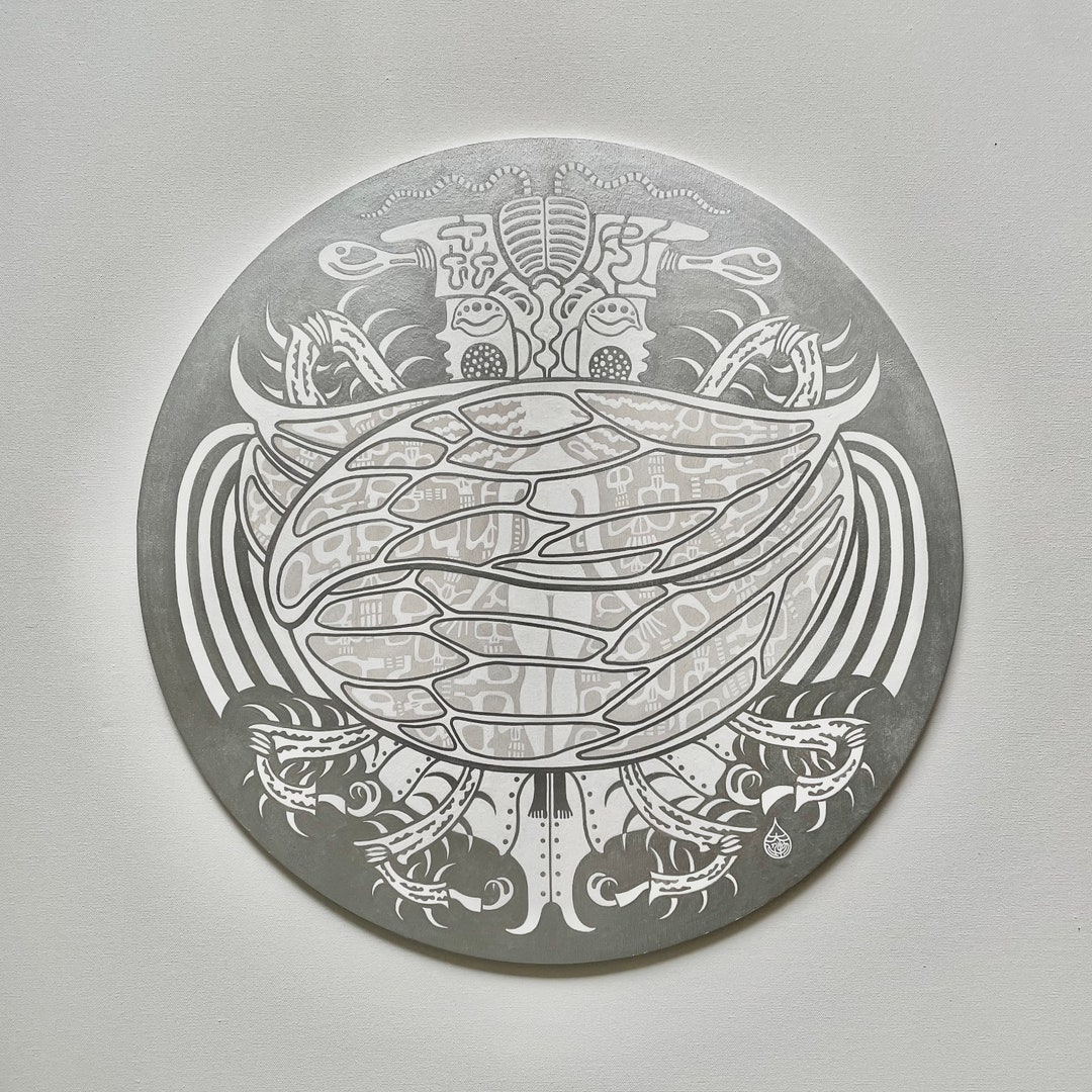 Demonic Moth - Original Art - Etsy