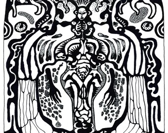 DNA Genetic Code Watercolor Poster Set Dna Tree Office Decor Science ...