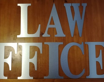 Brushed Gold Letters - Etsy