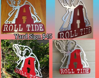 Metal Roll Tide Sign - Etsy