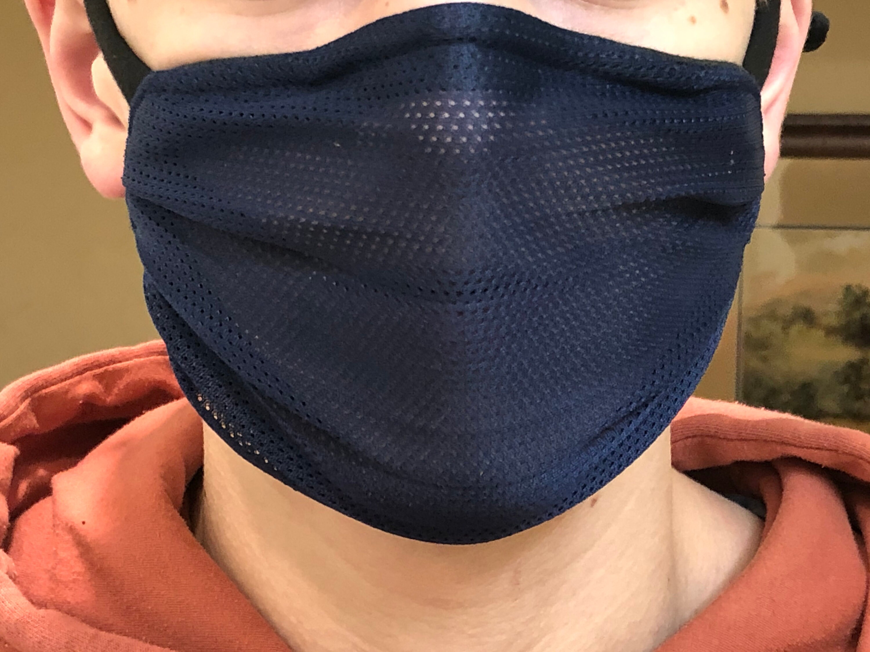 Micro Mesh One Layer Sports Face Mask Breathable Adult to - Etsy