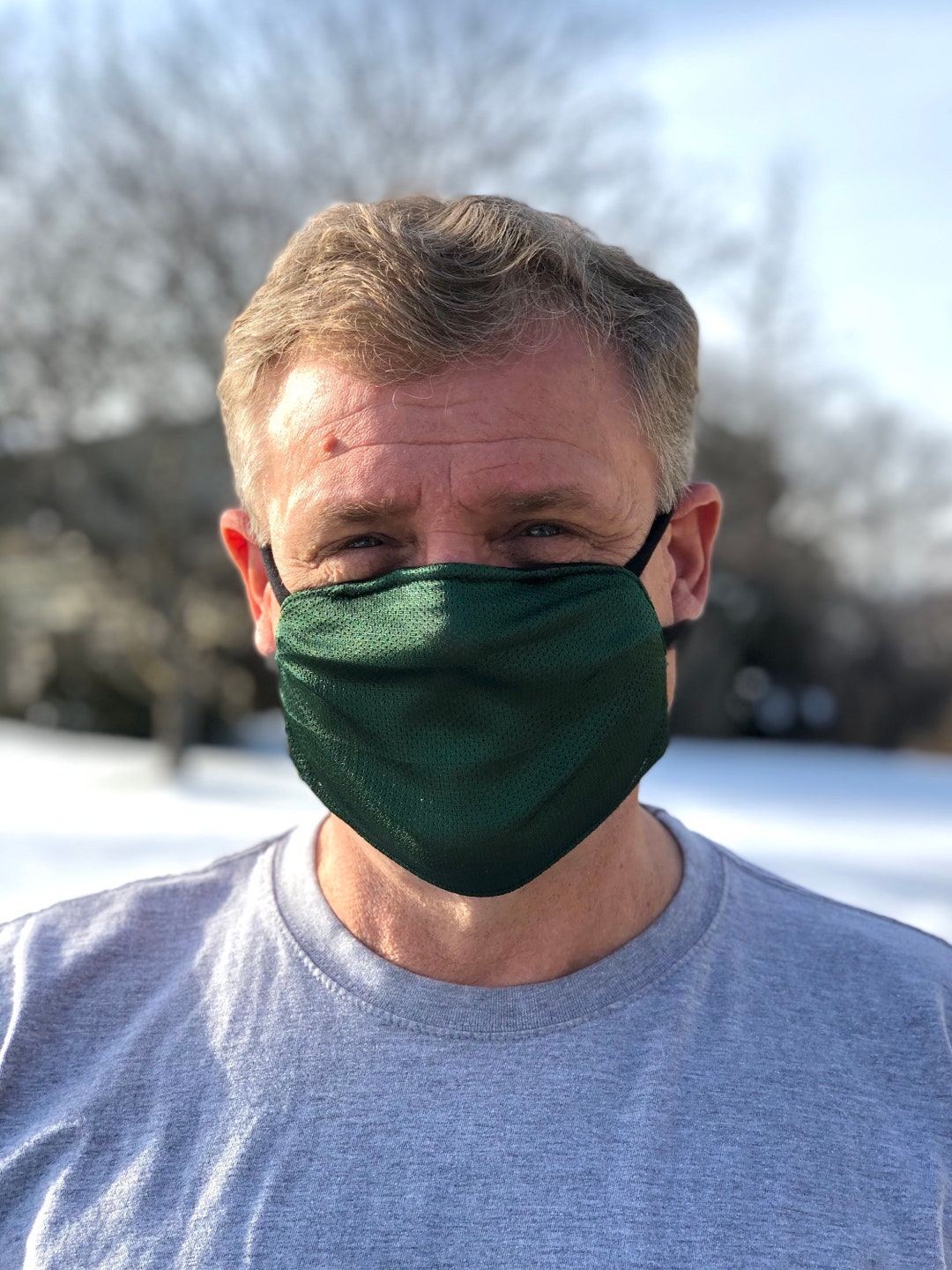 Micro Mesh One Layer Sports Face Mask | Breathable | Adult to Toddler ...
