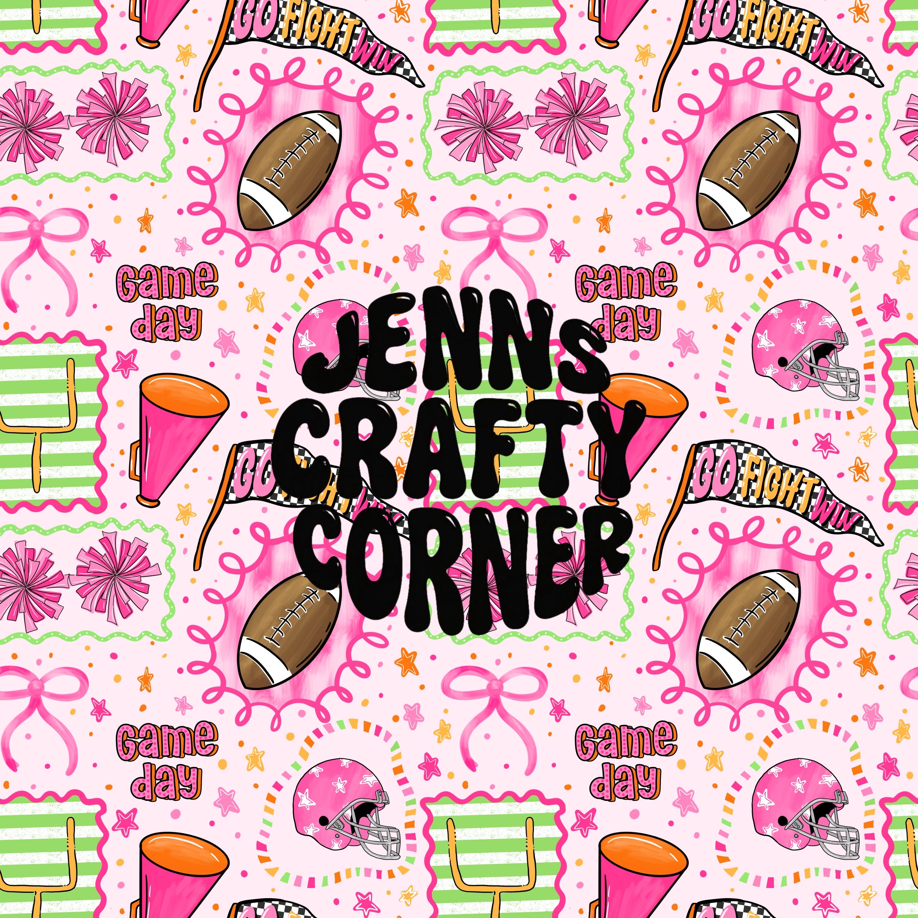 Girly Patchwork Football Seamless File , Trendy School Patterns, Pink ...