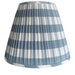 Blue Buffalo Check Pleated Lampshade: Sky Camden Fabric - Etsy