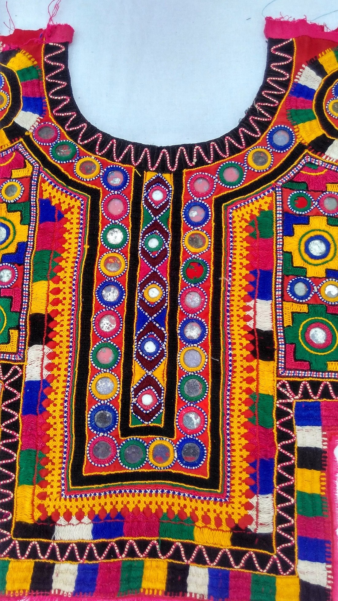 Boutique Craft Banjara Neck Yokes Vintage Banjara Neck Yoke With Hand ...