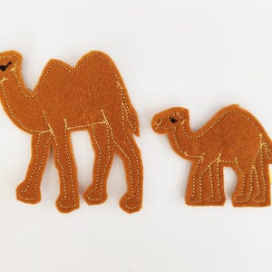 ITH Felt Egypt Set: Pyramids and Sphinx Machine Embroidery Design With ...