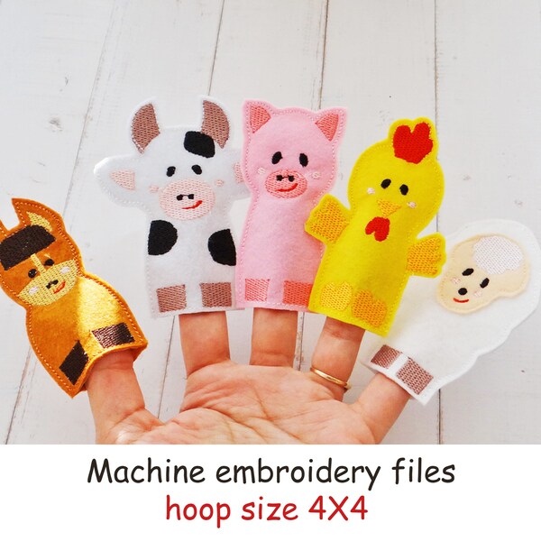 Animal Finger Puppet - Etsy