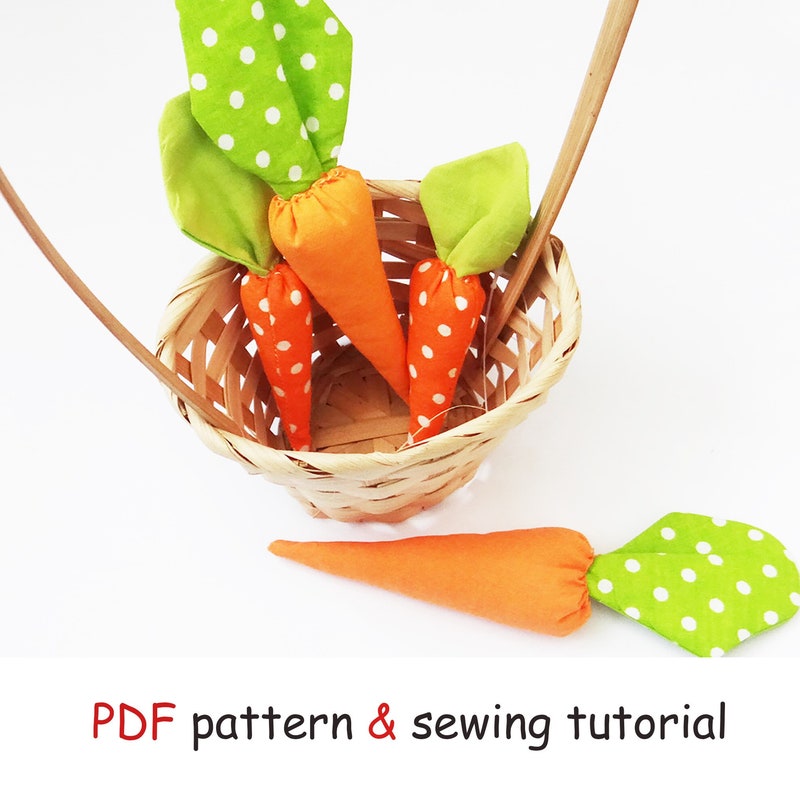Easter Carrot Template - Etsy