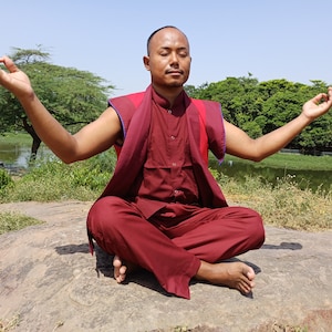 Tibetan Buddhist Monk Dhonka,buddhist Monk Jacket,monastry Style ...