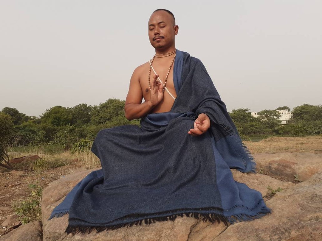 Extra-large Handwoven Himalayan Yogi Angora Wool Meditation - Etsy