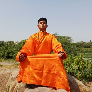 Brocade Layman Buddhist Robe,buddhist Monk Robe,monastry Style,buddhist ...