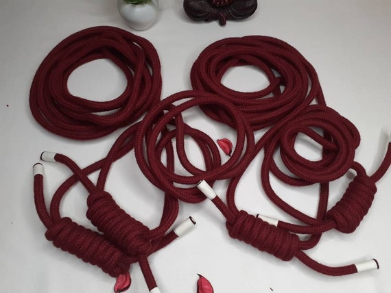 Iyengar Yoga Wall Ropes-set of 2yoga Rope Cottonyoga | Etsy