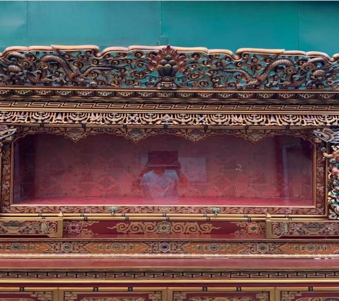 Handcarved Foldable Wooden Tibetan Buddhist Altarprayer - Etsy