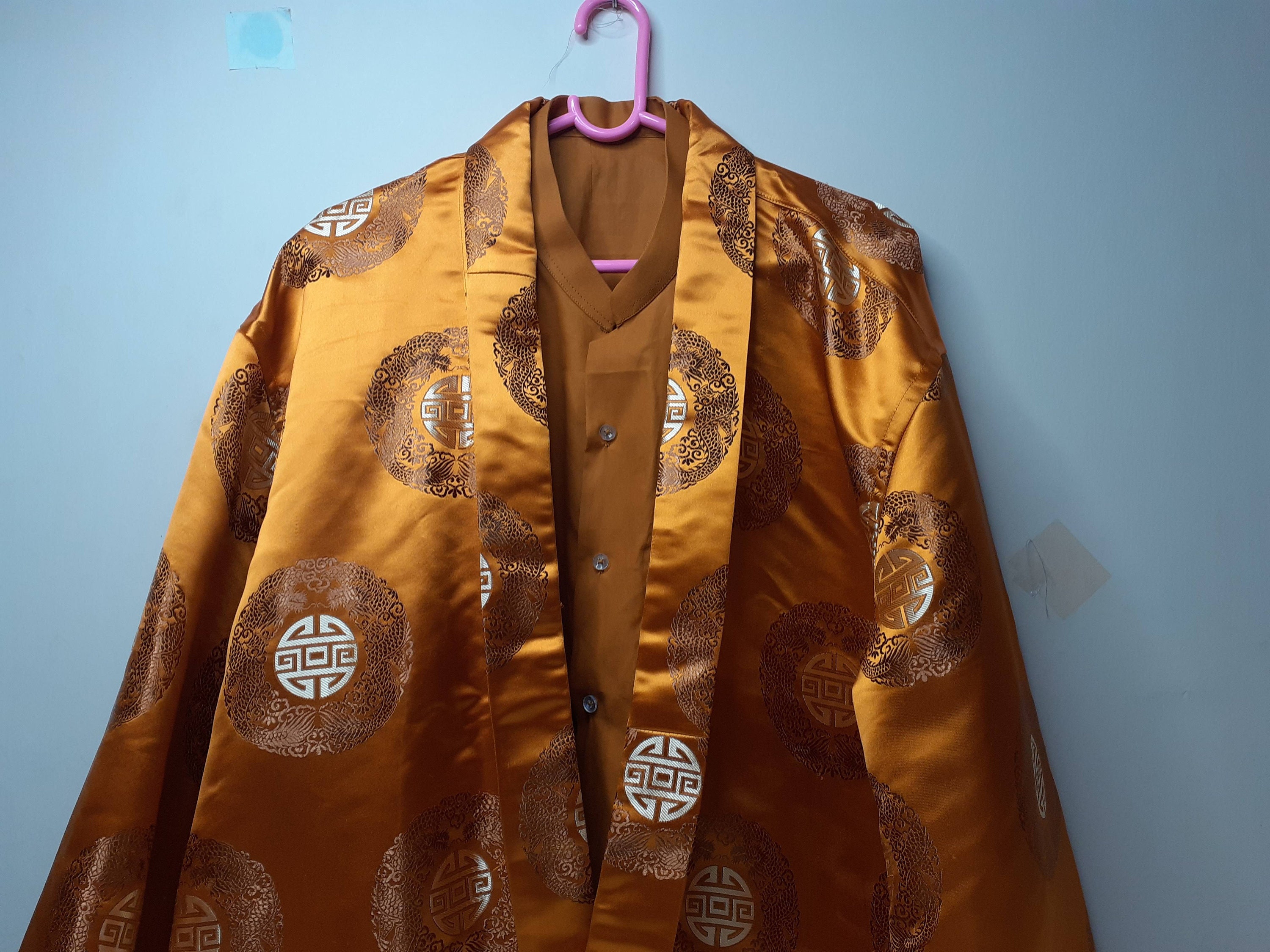 Layman Buddhist Meditation Robetibetan Buddhist Robe Set - Etsy