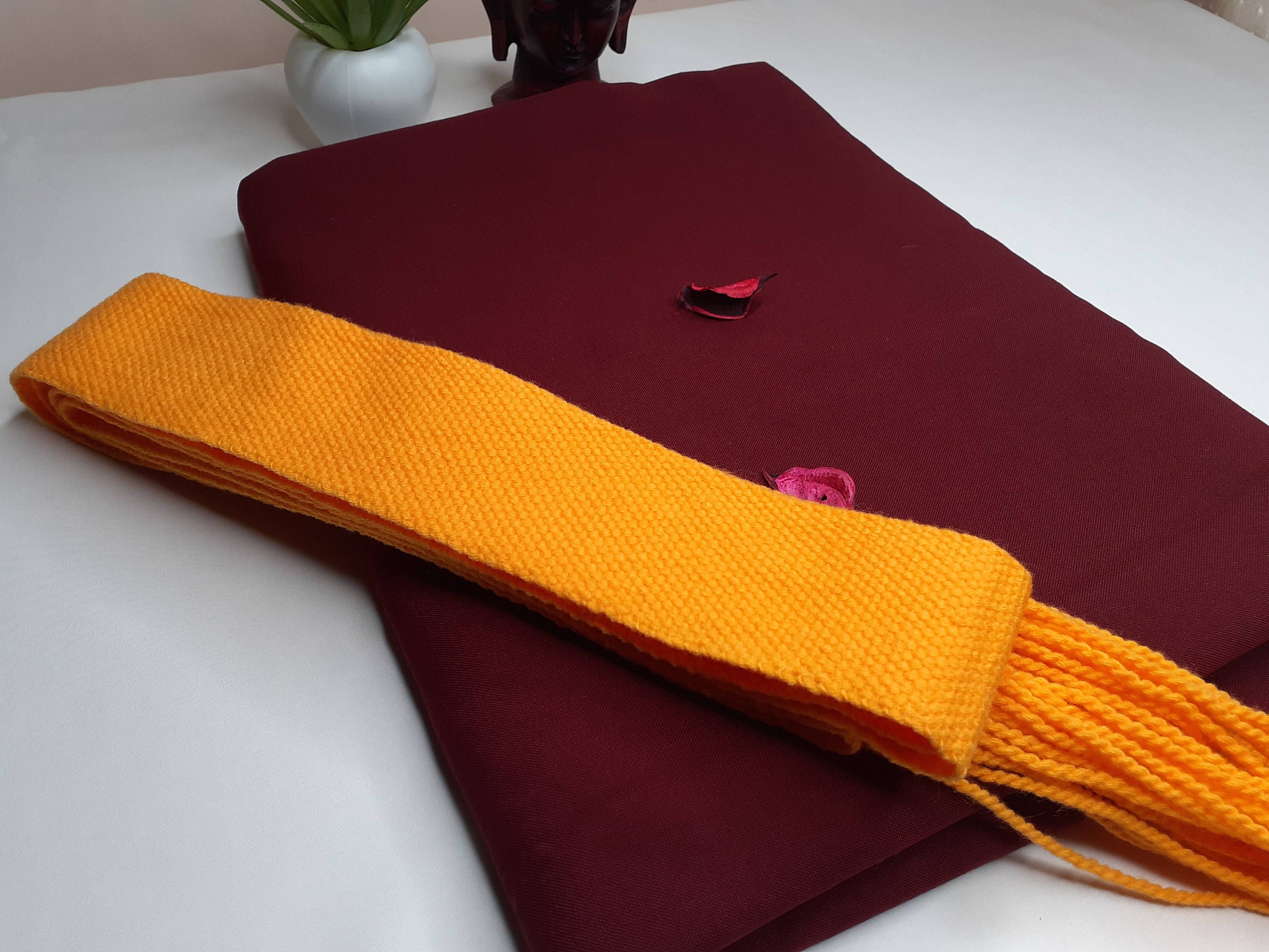 Tibetan Buddhist Monk Robe Set, Buddhist Monk Robe,monastry Style ...