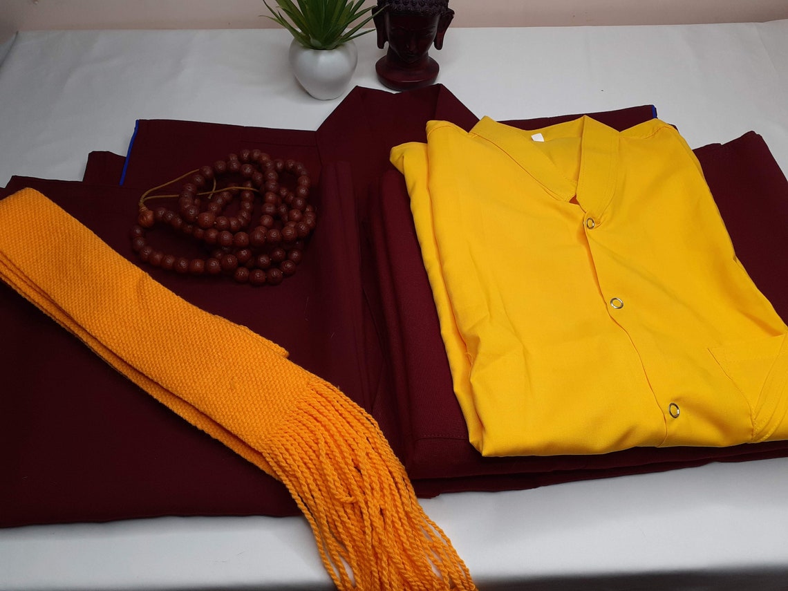 Tibetan Buddhist Monk Robe Buddhist Robemonastry Style - Etsy