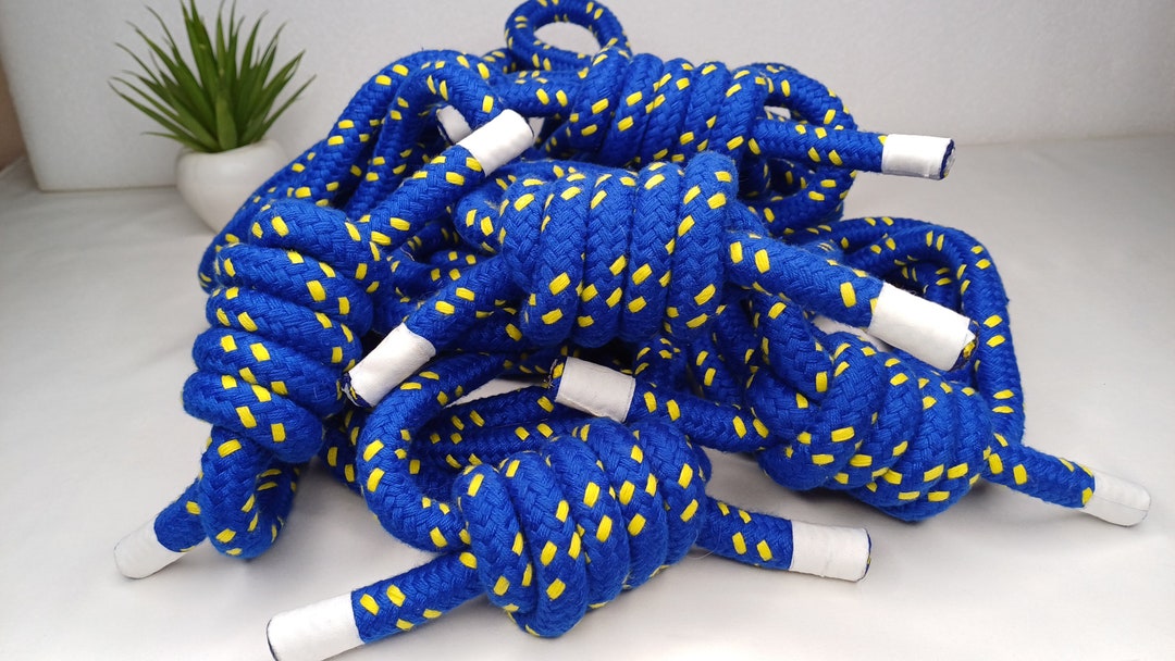 16mm Set of 3 Premium Iyengar Yoga Wall Ropes Cotton Yoga Rope,yoga ...