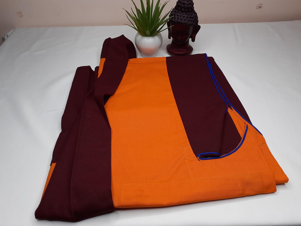 Tibetan Buddhist Monk Robe Buddhist Robemonastry Style - Etsy